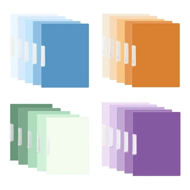 5PCS SIDE OPENING Rotating File Holders File Organizers for Home ...