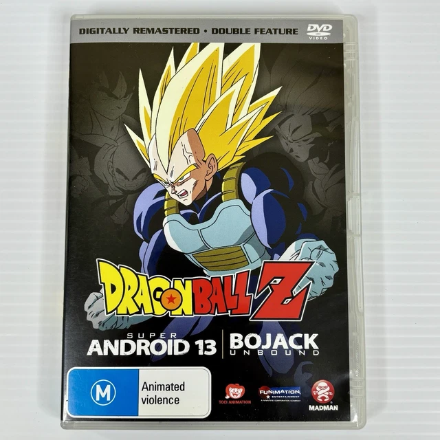DRAGON BALL Z Super Android 13 & Bojack Unbound DVD R4 PAL Tracked ...
