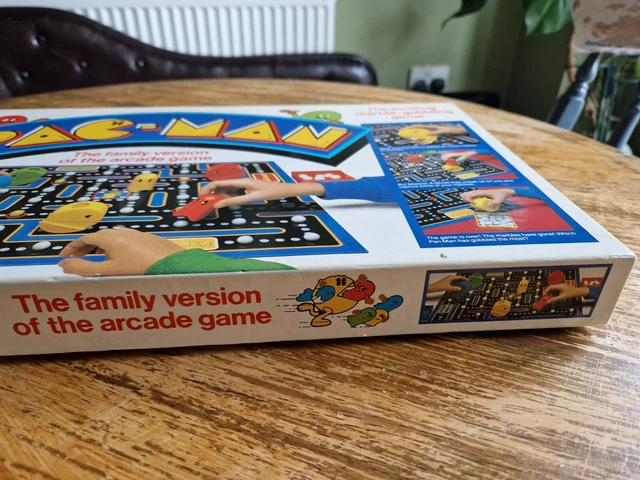 PAC-MAN BOARD GAME 1982 MB Games Vintage Retro Arcade Pacman Marble ...
