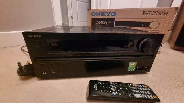 ONKYO TX-NR609 7.2 Channel 160 Watt Receiver - Black £50.00 - PicClick UK