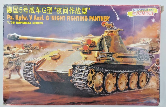 DRAGON 9045 PZ.KPFW. V Ausf. G ´Night Fighting Panther´ 1:35 WWII EUR ...