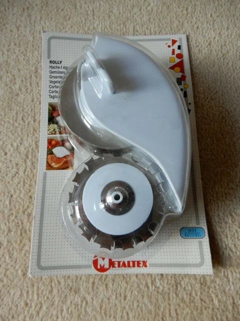 METALTEX, ROLLY, INOX Vegetable Chopper/Meat Tenderiser w 2 Sets of ...