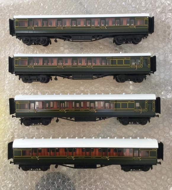 KIT BUILT GODDARD And Lawrence Southern Railways Coaches X 4 £450.00 ...