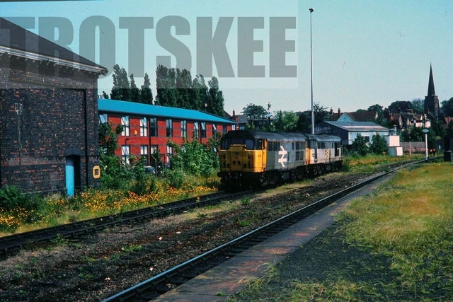 35MM SLIDE BR British Rail Diesel Loco Class 31210/199 1991 Lichfield ...