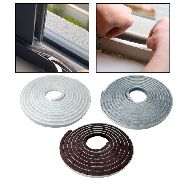 2 PIECES WEATHER Stripping Weatherstrip for Wardrobes Windows Sliding ...