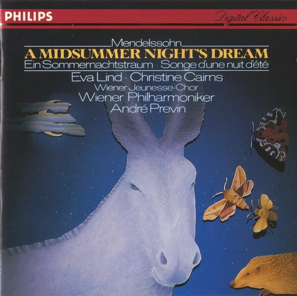 A MIDSUMMER NIGHT'S Dream, Felix Mendelssohn-Bartholdy, Wiener ...
