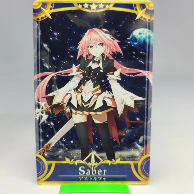 FGO FATE GRAND Order Arcade Astolfo Stage 2 Saber 5 Stars NORMAL $10.20 - PicClick CA