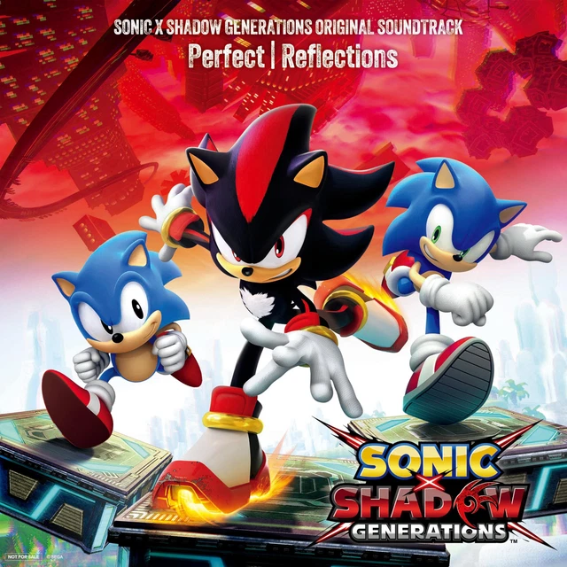 (JAPAN) CD SONIC X SHADOW GENERATIONS ORIGINAL SOUNDTRACK Perfect ...