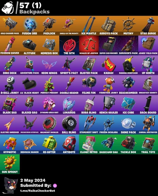 FN OG CHUN-LI Skin Glow, Deadpool, Chun-Li, Ice King, Lara Croft, 54 ...