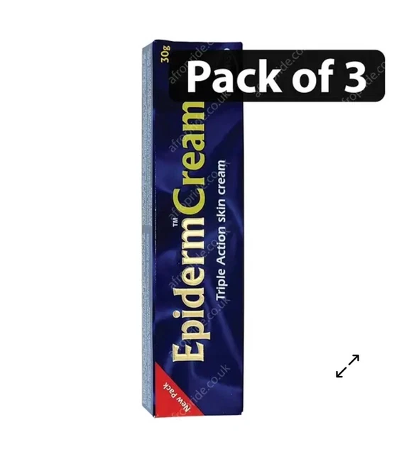 3X EPA DERM Cream T A Original 30g Original £18.20 - PicClick UK