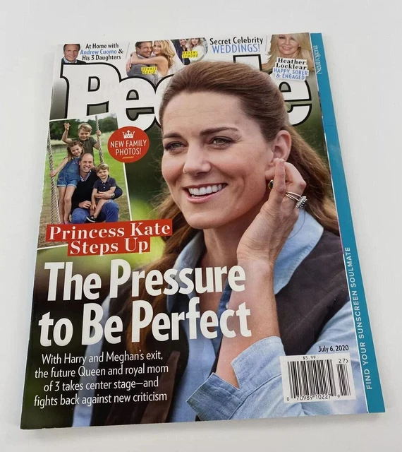 PEOPLE MAGAZINE JULY 6 2020 Princess Kate Middleton The Pressure to be ...