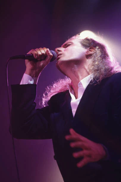 AMERICAN SINGER MICHAEL Bolton Performs On Stage Circa 1990 Old Music ...