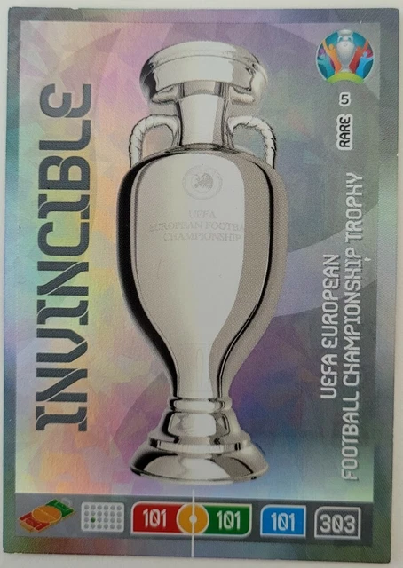 EURO 2020PANINI ADRENALYN XL #5 Trophy Invincible RARE EUR 3,58 ...