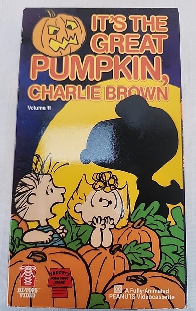 1988 IT'S THE Great Pumpkin Charlie Brown VHS Snoopy Halloween £20.43 ...