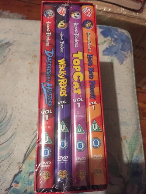 Hanna Barbera Dvd Boxset Bumper Pack Wacky Races Top Cat Hong Kong
