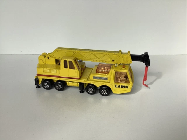 MATCHBOX SUPER KINGS K12 Hercules Mobile Crane 1974 £5.00 - PicClick UK