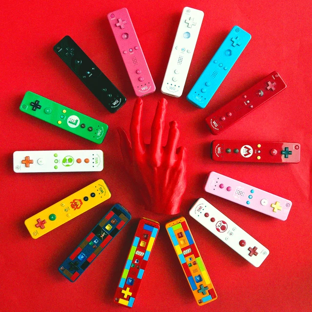 OFFICIAL WII REMOTE Nintendo Motion Plus Inside 👾Nunchuck Wii U OEM ...