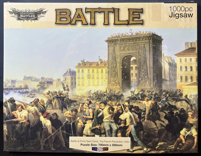 BATTLE AT PORTE Saint Denis, The French Revolution Jigsaw 1000 pieces ...