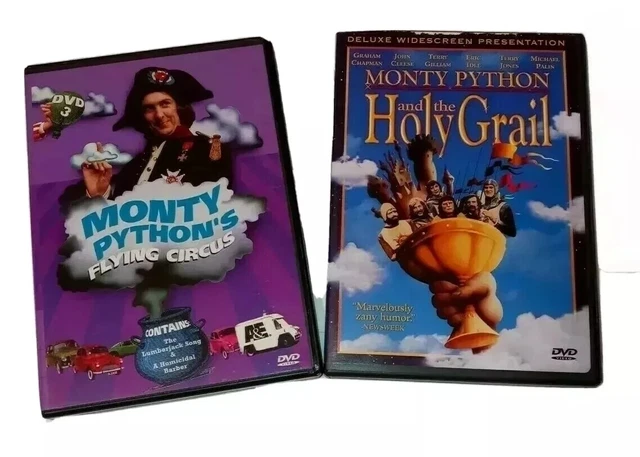 MONTY PYTHON HOLY Grail, Flying Circus British Comedy 2 Movie Dvd Lot £ ...