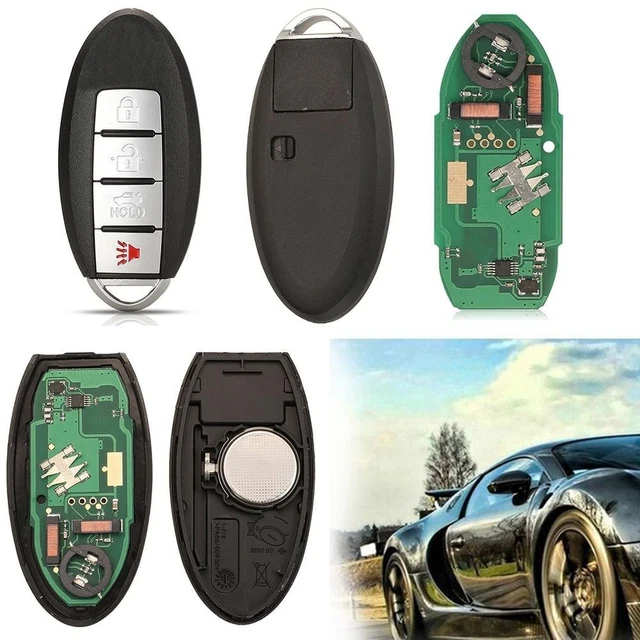 4 BUTTONS CAR Key Fob for Nissan Sunny Teana Sylphy Sentra Versa Car ...