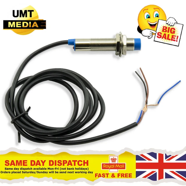 LJ12A3-4-Z/BX METAL DETECTING Inductive Proximity Sensor NPN NO 3 Wire ...