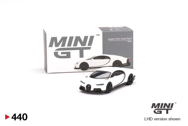 MINI GT BUGATTI Chiron Super Sport Car Metal Die-cast Car Model Toy 1/ ...