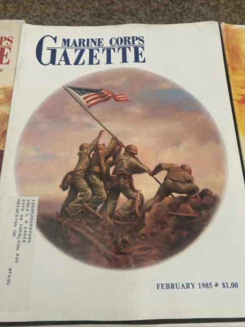 USMC MARINE CORPS Gazette 1985 Magazines 12 Issues Complete Year £7.43 ...