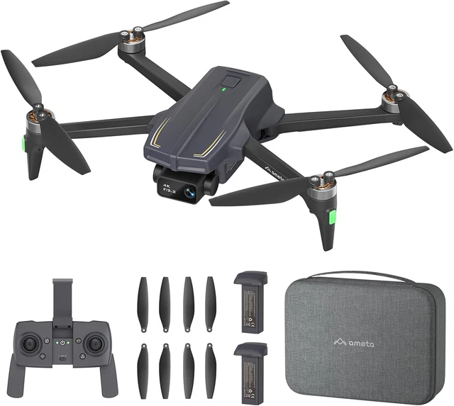 DRONE CON TELECAMERA 4K Professionale, S20 Pro Drone GPS per Bambini E ...