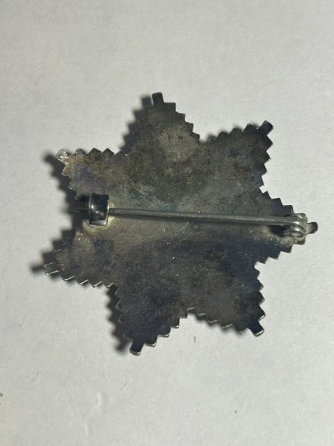 VTG MASONIC KNIGHT’S Templar Preceptors Breast Star Metal Enamel Badge ...