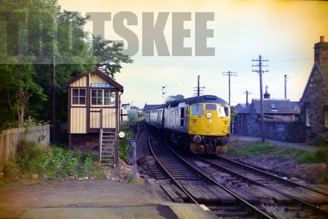 35MM COLOUR NEGATIVE BR British Railways Diesel Loco 26040 Class 26 ...