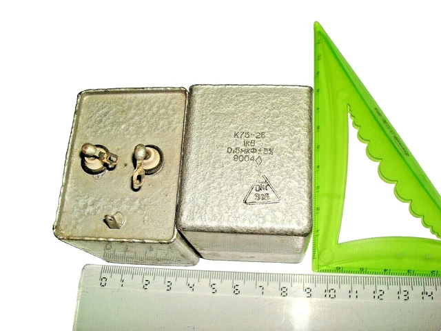 K75-25 PAPER PIO Kondensator 0,5uF 1kV ±5% NOS in NIB QTY-1 EUR 8,57 - PicClick DE