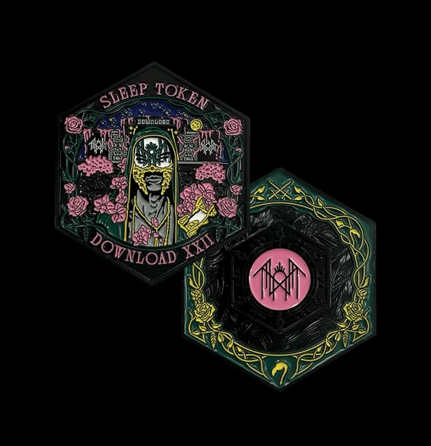 SLEEP TOKEN - Donwload Festival 2025 XXII Ritual Coin Brand New Order ...