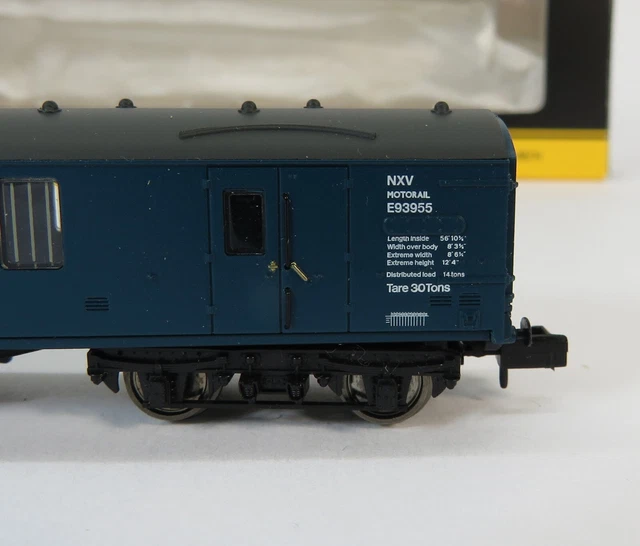 N GAUGE FARISH 374-134 BR MK1 GUV General Utility Van BR Blue Motorail ...
