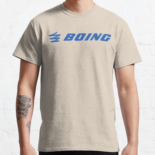 BOING - FUNNY Aviation Boeing Meme Design Classic T-Shirt £6.58 ...