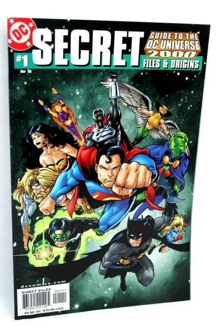 GUIDE TO THE DC Universe 2000 Secret Files & Origins #1 Comic DC Comics ...