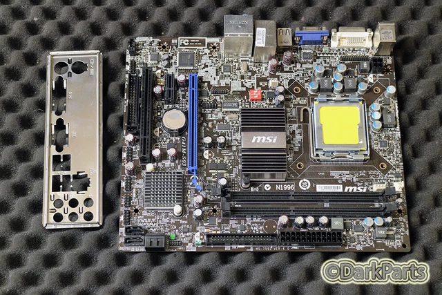 MSI MICRO-STAR G41M-S03 MS-7592 Motherboard Socket 775 System Board £18 ...