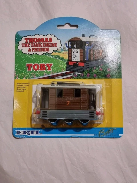 THOMAS THE TANK Engine & Friends ERTL TOBY TRAIN DIECAST NEW AND SEALED ...