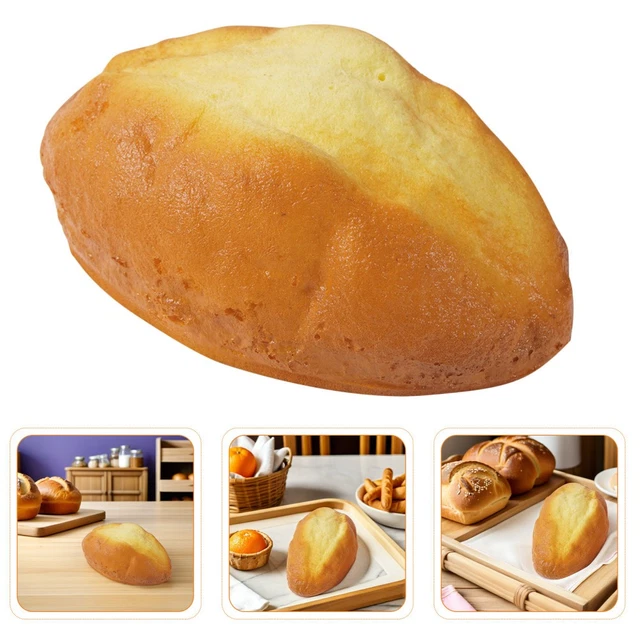 FAKE BREAD: FAUX Bread Loaf For Display - Realistic Artificial Play ...