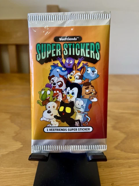 2025 VEE FRIENDS Super Stickers PSA Magazine Exclusive Promo Pack ...