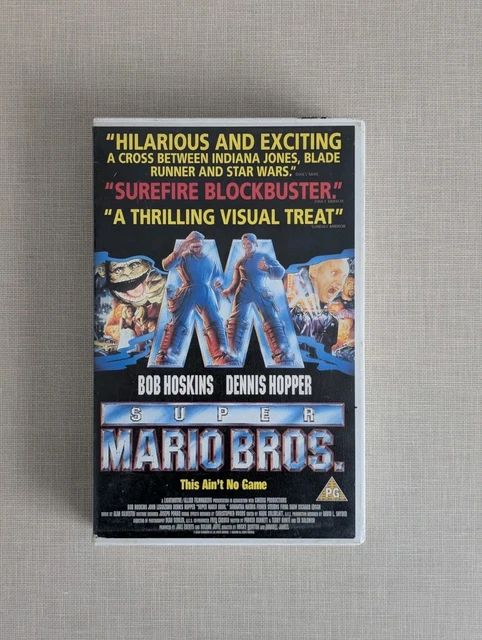SUPER MARIO BROS. - Entertainment In Video - Big Box - Ex Rental Vhs £8 ...