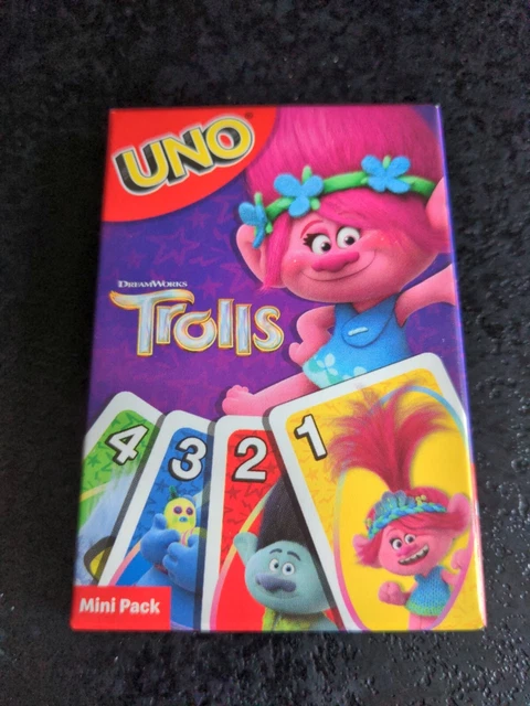 TROLLS UNO CARD Game, McDonalds Happy Meal Toy 2024 £4.50 - PicClick UK