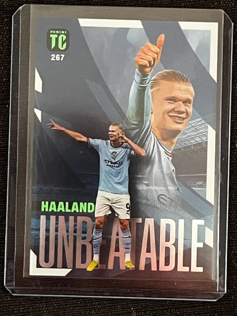 CARD PANINI TOP Class 2023 Erling Haaland Man City Unbeatable # 267 ...