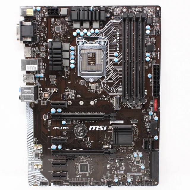 MSI Z170-A PRO (MS-7971) Intel Z170 ATX Mainboard Sockel 1151 (#713 ...