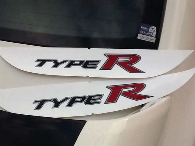 HONDA GENUINE CIVIC FD2 FK8 Type-R Side Sricker Decal For 08F30-SNW ...