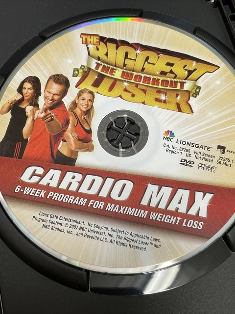 BIGGEST LOSER CARDIO Max Workout DVD Bob Harper Jillian Michaels Kim Lyons $4.30 - PicClick CA