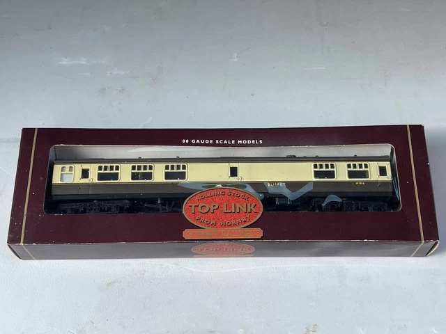HORNBY OO GAUGE Model Railway R4052 Mark 1 Chocolate And Cream Buffet ...