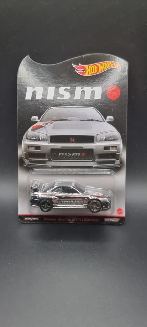 HOT WHEELS NISSAN Skyline R34 GT-R RLC Nismo 1:64 Limitiert #10039 ...