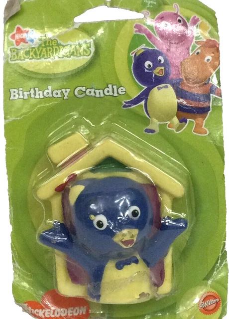 COLLECTIBLE THE BACKYARDIGANS Nick Jr Birthday Cake Candle Decor Kids ...