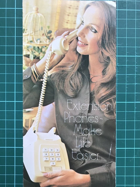 VINTAGE GPO/POST OFFICE “Extension Phones” sales leaflet PH 2504 ...