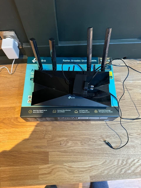 TP-LINK NEXT-GEN WI-FI 6 AX3000 Mbps router wireless dual band Gigabit ...